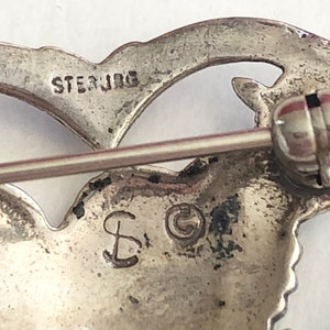 One RARE, UNIQUE, Collectible , Sterling Silver Pin - Etsy