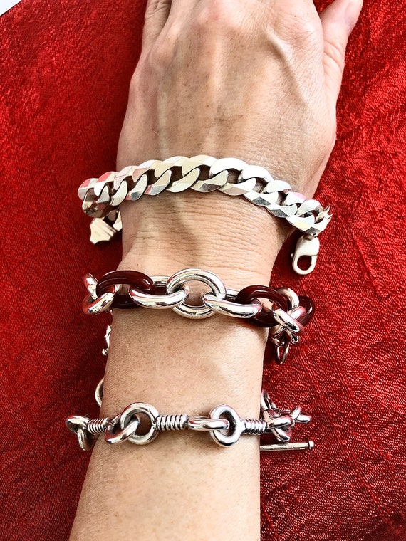 one sterling silver heavy - Gem