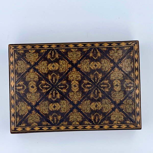 Antique Tunbridge Ware - Etsy