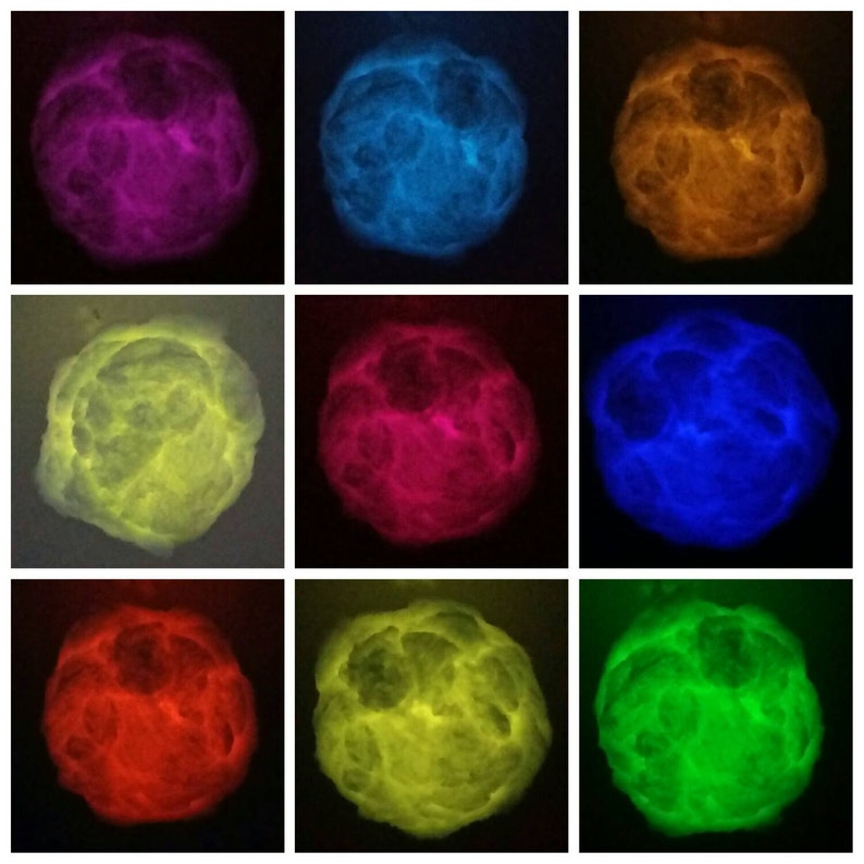 Color Changing Battery Operated (cordless) LED Cloud Lamp Light (lite ...