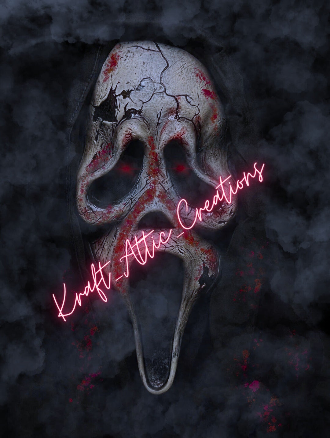 Ghostface Horror PNG File PNG File Halloween Horror Movie - Etsy UK