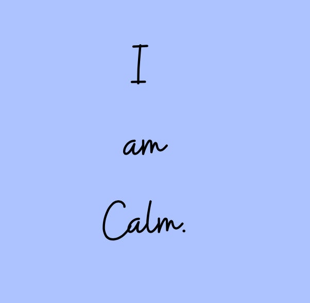 I Am Calm Essential Oil Roller Bottle - Etsy