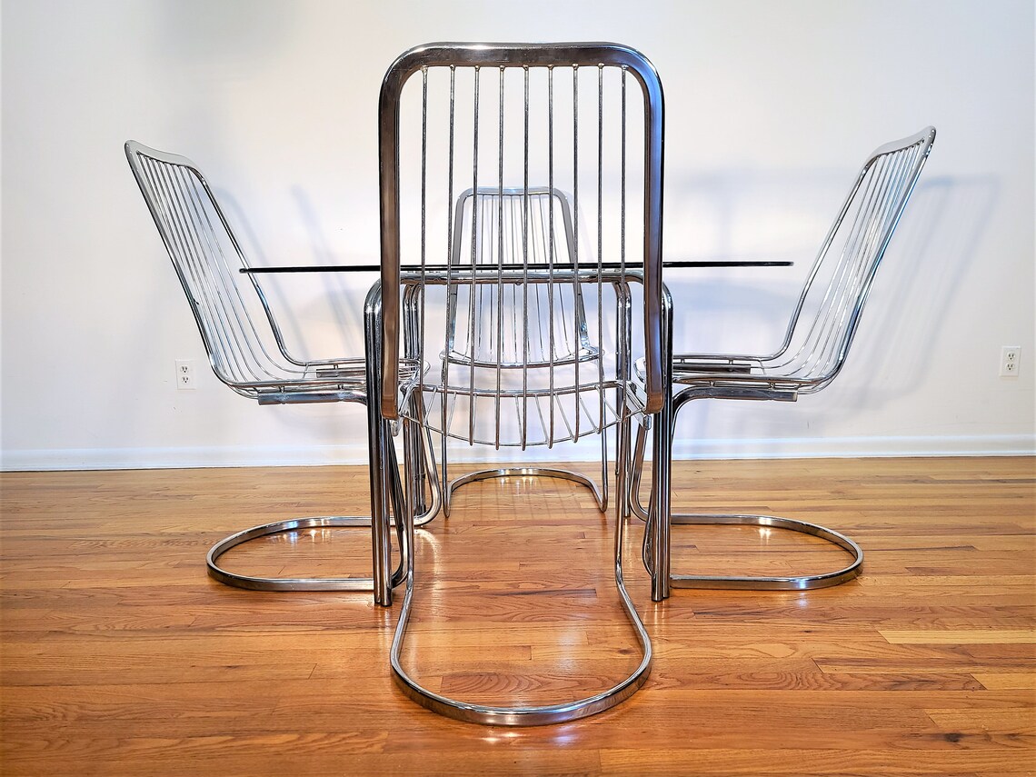 Vintage Gastone Rinaldi Dining Set - Etsy