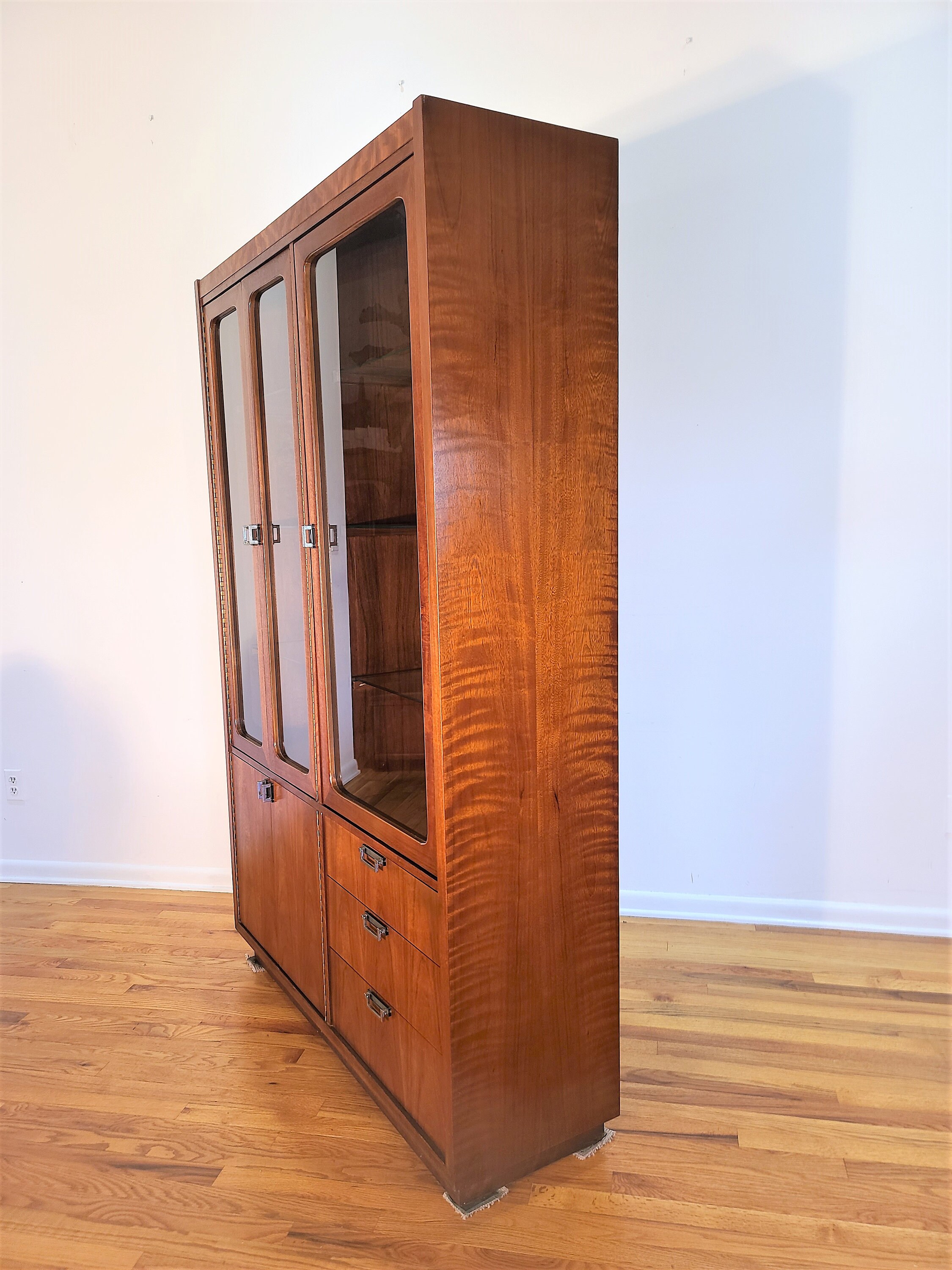 Mid Century Stanley Dining Cabinet - Etsy