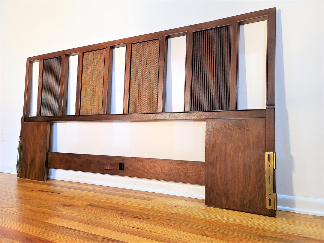 Mid Century Drexel Selectra King Headboard - Etsy