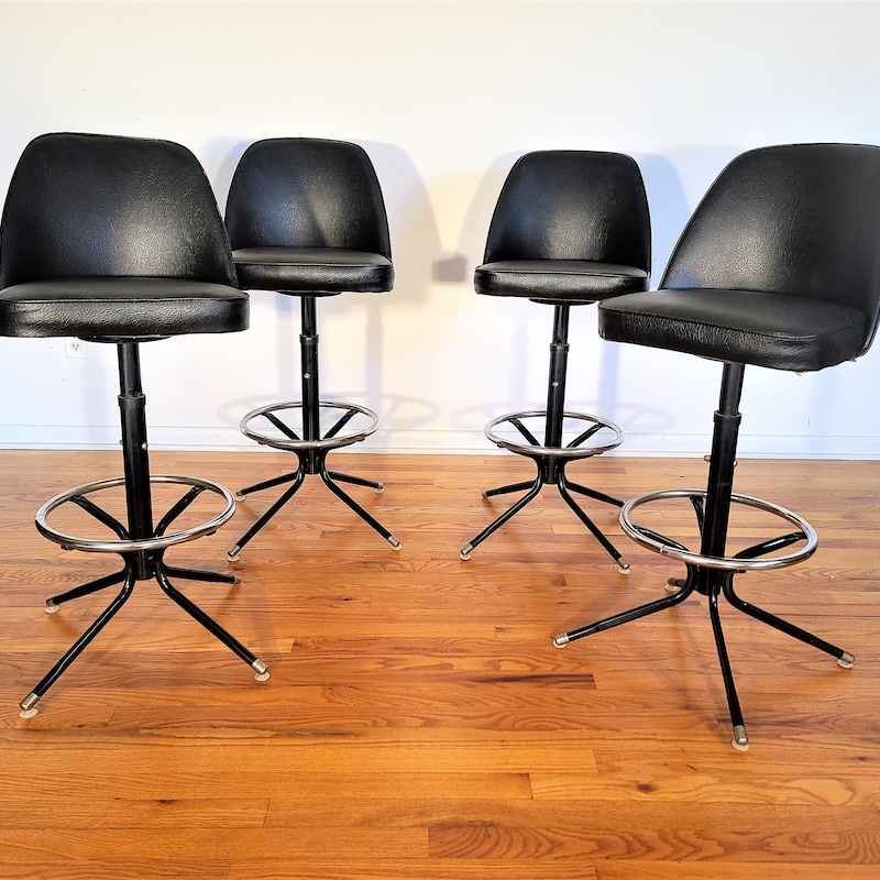 Retro Bar Stools - Etsy