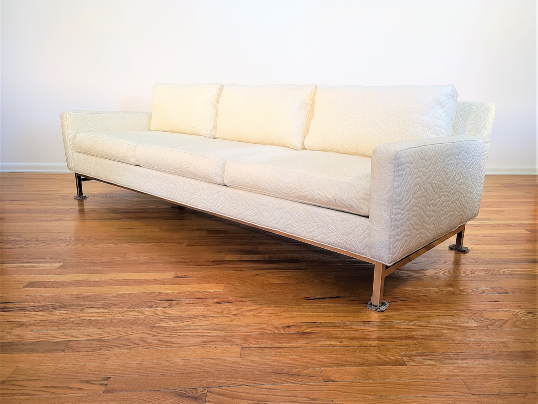 Mid Century Low Profile Selig Sofa - Etsy