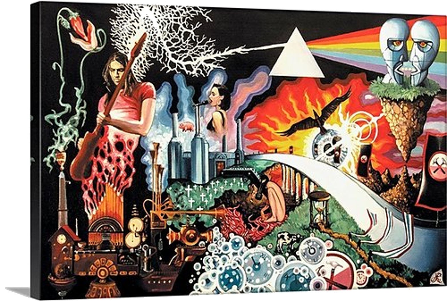 Pink Floyd Psychedelic Wallpaper