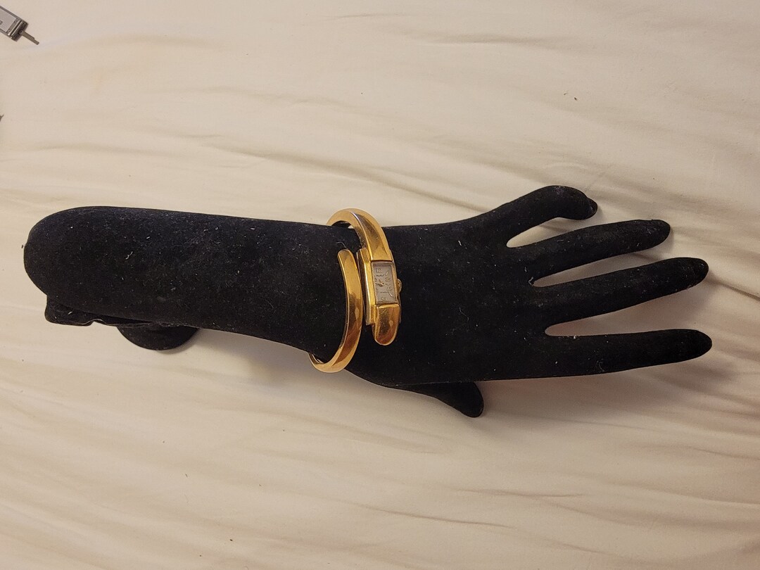 Vintage Robel 10K Gold Filled Swiss Made Hinge Band Manual Wind Ladies ...