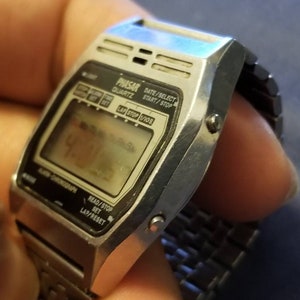Vintage Phasar Y709-4089 Digital Quartz Men's Watch - Etsy