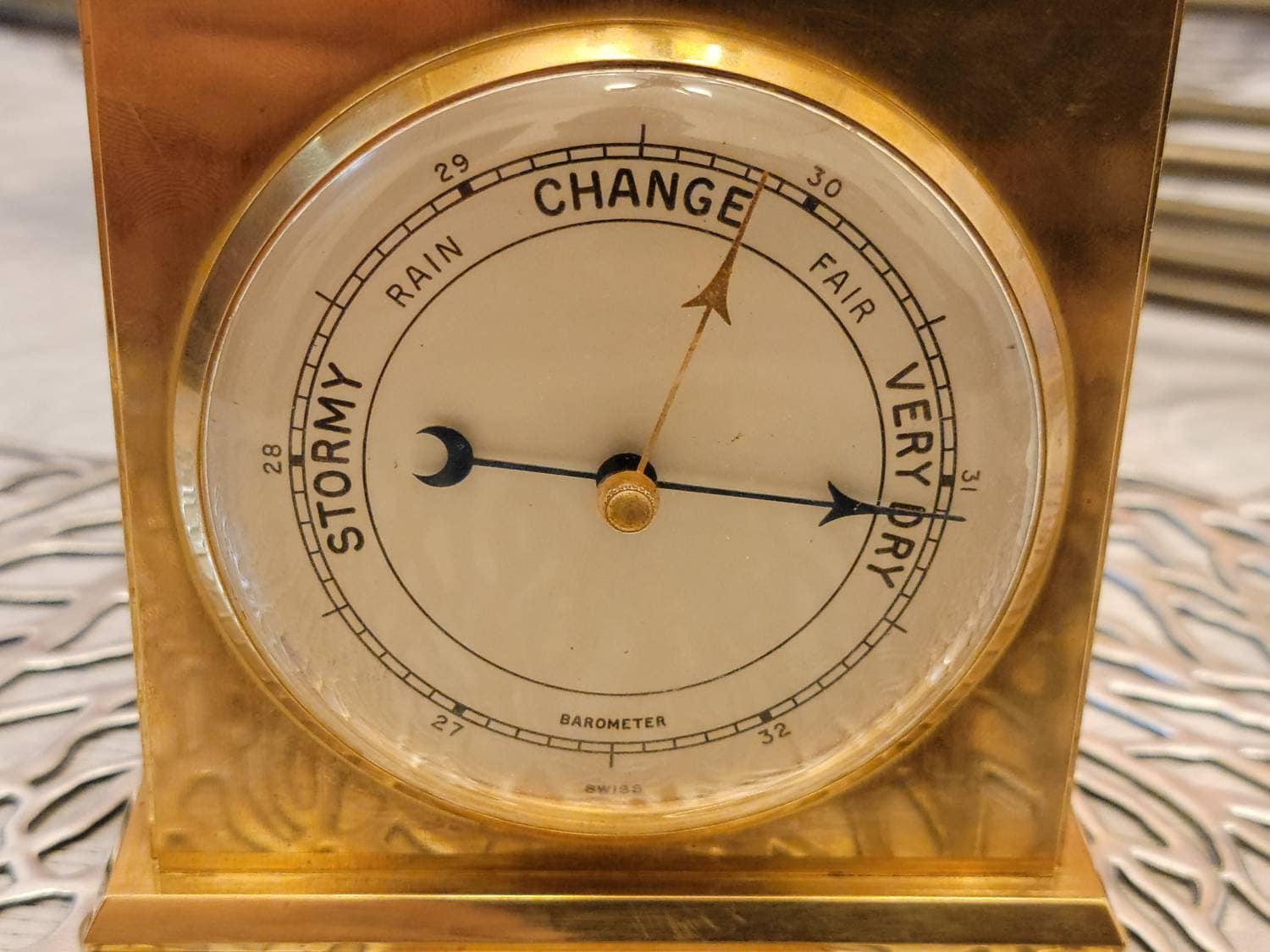 Rare Vintage Tiffany & Co. Weather Barometer Hydrometer Thermometer ...