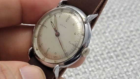 Rare Vintage Edak/Zodiac 87820 Stainless Steel Manual… - Gem