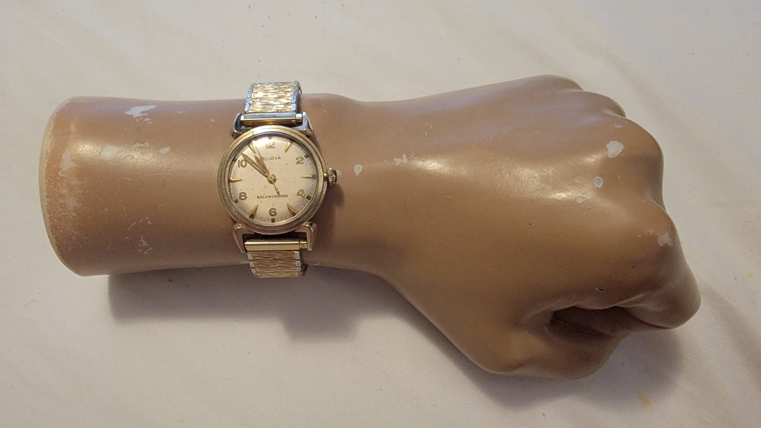 Vintage Bulova Clipper L5 10K Gold Filled Self-winding Men's Watch - Etsy