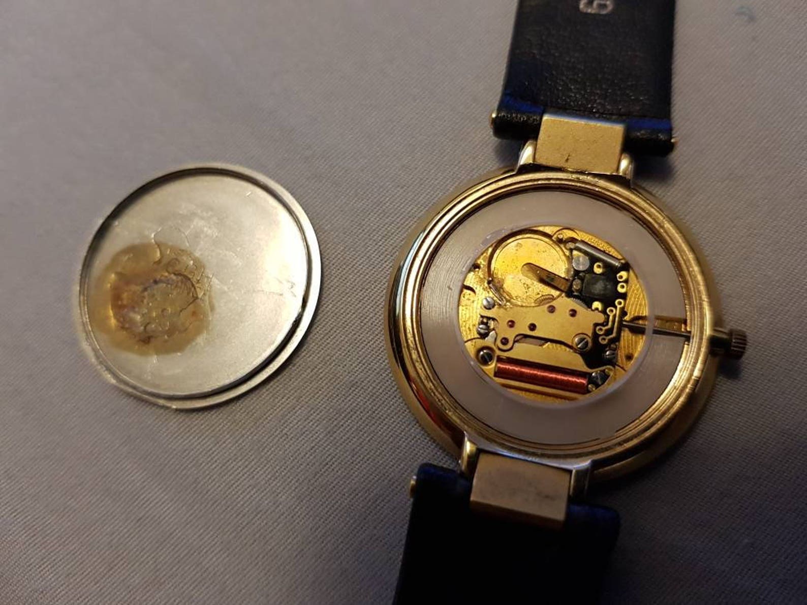 Super Rare Yema Paris zl 7r2 3 Diamonds on Dial Quartz Watch | Etsy