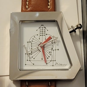 Vintage Pablo Picasso "the Guitar" Special Edition Quartz Men's Watch ...