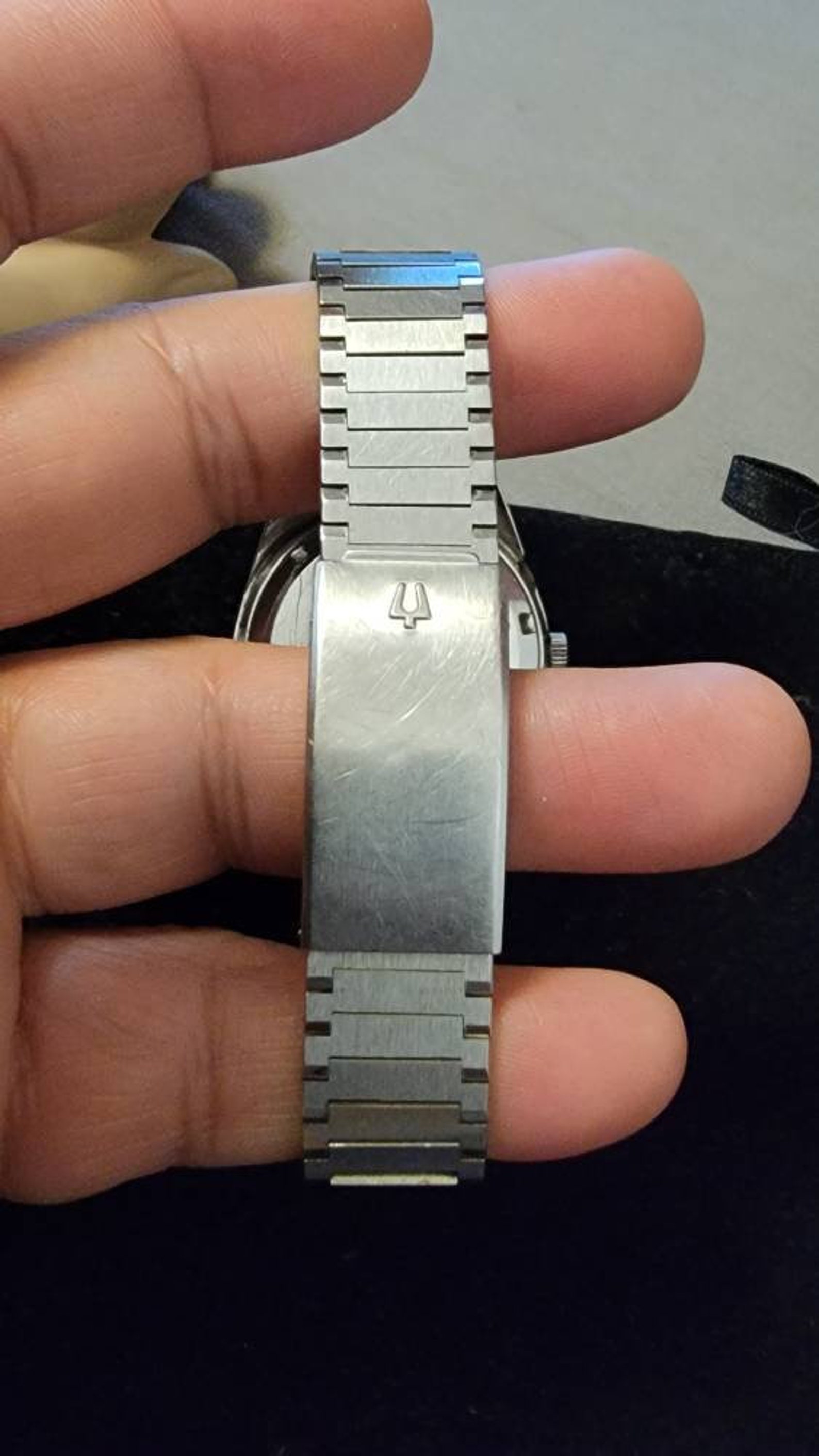 Rare Vintage Bulova Accutron Quartz Stainless Steel Day/date - Etsy