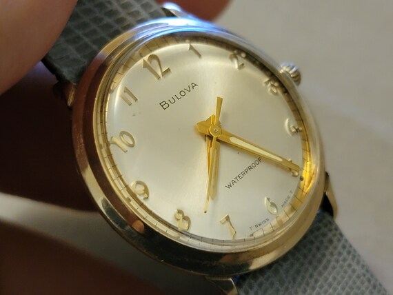 Vintage Bulova Sea Flight M7 10K Gold Filled Swiss Ma… - Gem