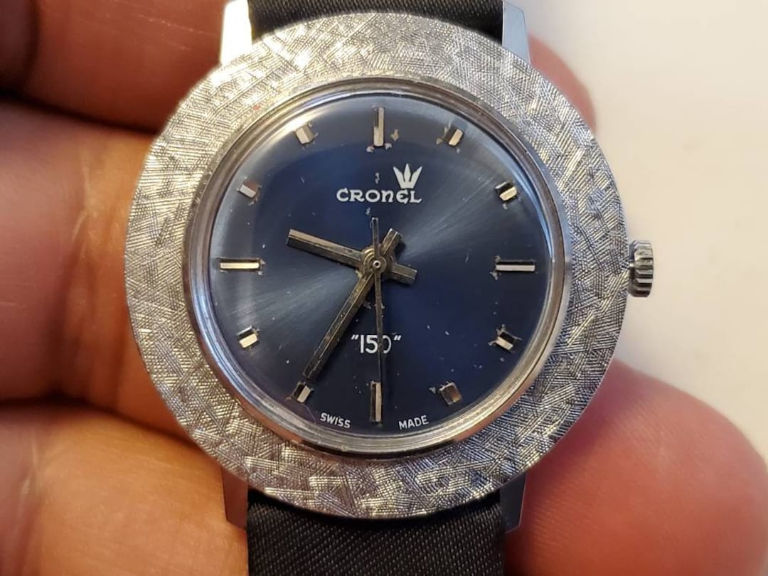 Vintage Cronel Swiss Park-royal 671 Manual Wind Men's Watch - Etsy