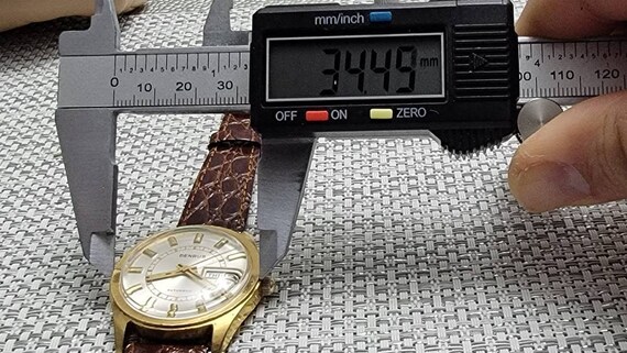 Vintage Benrus Train Track Dial 17 Jewel Gold Plated … - Gem