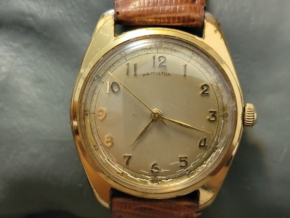 Rare Vintage Hamilton Gold-Filled 748 Manual Wind Mov… - Gem