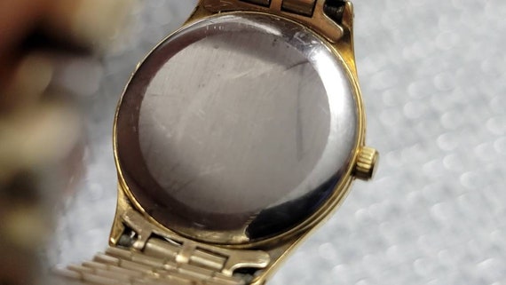 Cyma 18K Gold Plated Quartz Ladies Watch - Gem