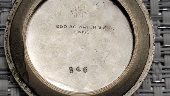 Rare Vintage Edak/Zodiac 87820 Stainless Steel Manual… - Gem
