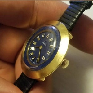 Rare Vintage Consul Swiss Made Blue Dail Manual Wind Ladies Watch - Etsy