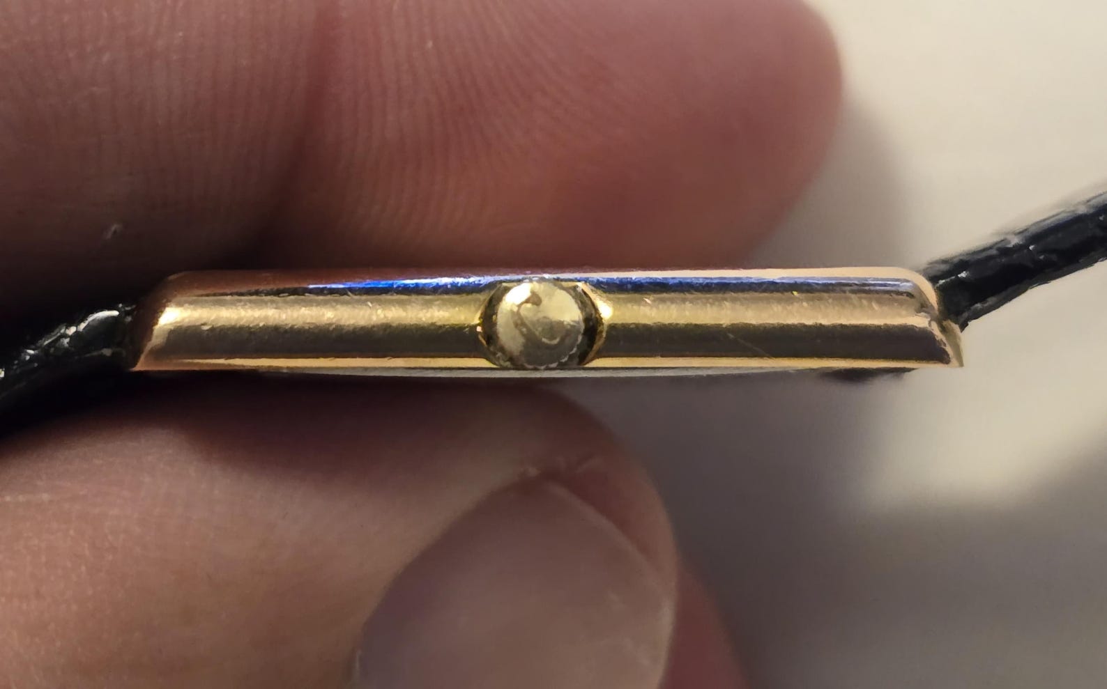 Vintage Concord San Remo Collection 17.61.669 18K Gold Swiss Made Tank ...