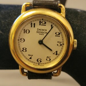 Vintage Emerich Meerson Paris Gold Filled France Manual Wind Ladies ...
