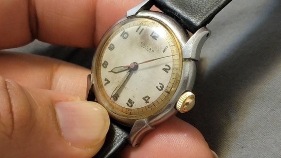 Vintage Enicar Sport 17 Jewels Swiss Military Manual … - Gem