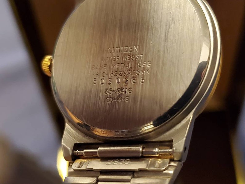 Rare Vintage Citizen 3810-882992SMK Two-tone Quartz Men's - Etsy