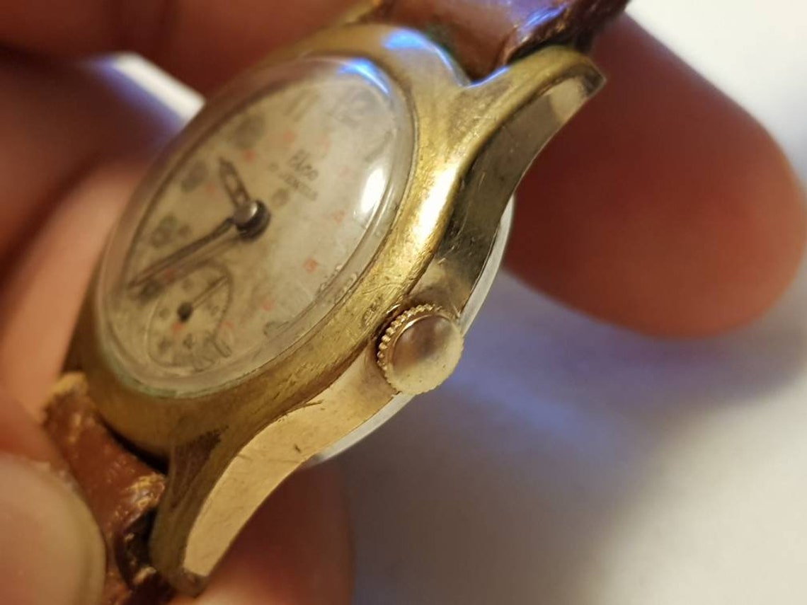 Vintage Elco 17 Jewels Manual Wind Ladies Watch - Etsy