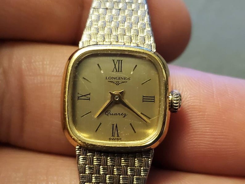 Vintage Longines Gold Plated Swiss Made Quartz Ladies Watch - Etsy