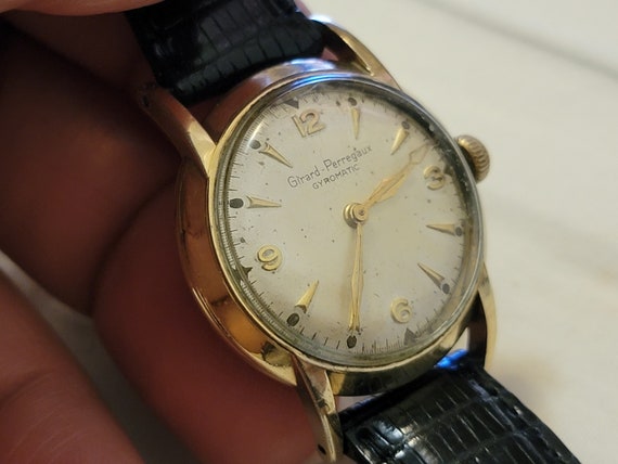 Vintage Girard Perregaux Gyromatic Gold Filled Automa… - Gem