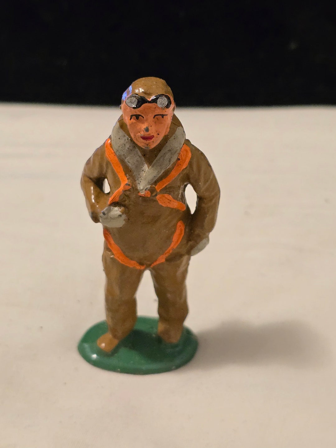 Antique Barclay Manoil Soldier Pilot Lead Figure #2 - Etsy