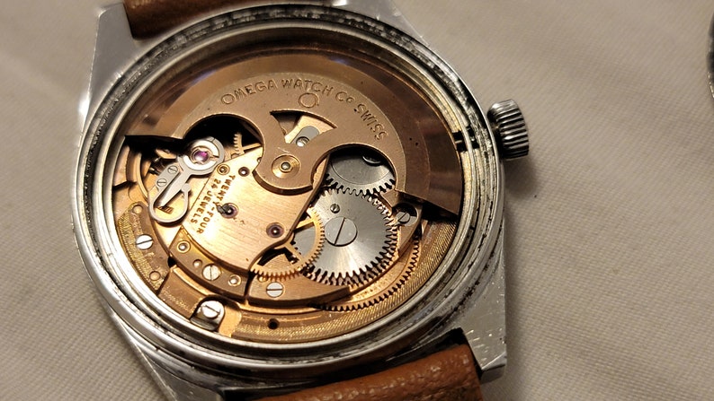 Vintage Omega Geneve Ref.165.041 Stainless Steel Swiss Made 24 Jewels ...