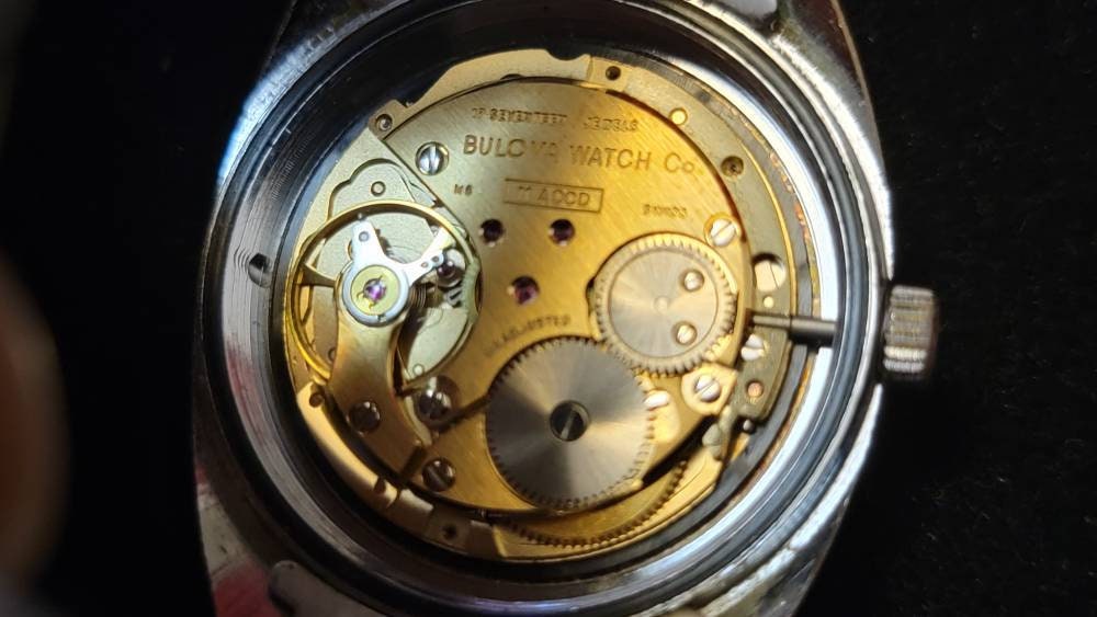 Rare Vintage Bulova N7 Stainless Steel Manual Wind Men's | Etsy