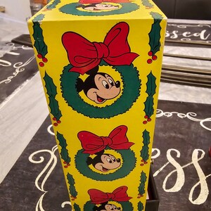 Vintage Mickey Mouse Skating Musical Jewelry Box manufactured Howard ...
