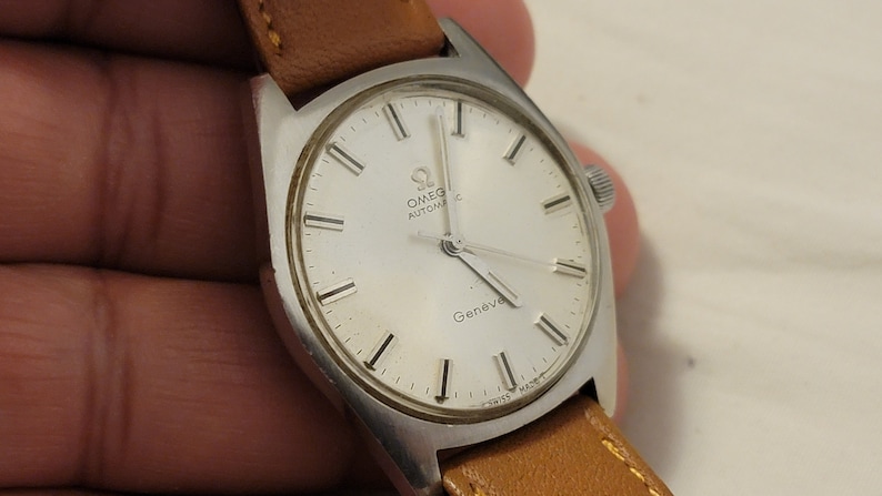 Vintage Omega Geneve Ref.165.041 Stainless Steel Swiss Made 24 Jewels ...