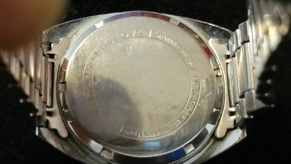 Rare Vintage Bulova N7 Stainless Steel Manual Wind Men's | Etsy