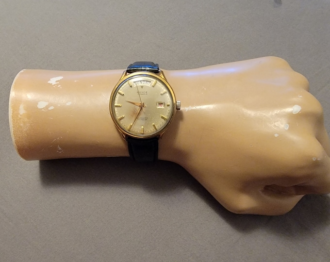 Vintage Royce 17 Jewels - Incabloc - Wind-up Mechanical Watch - 1970s ...