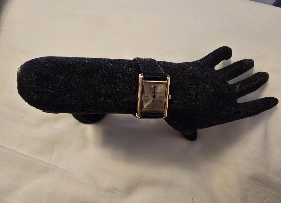 Vintage Concord San Remo Collection 17.61.669 18K Gold Swiss Made Tank ...