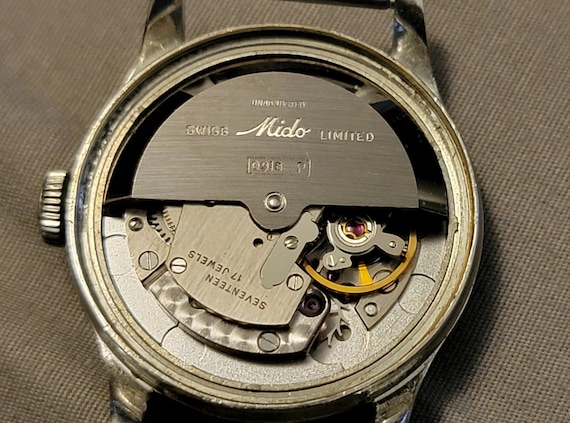 Vintage Mido Multifort Powerwind Sub Stainless Steel … - Gem