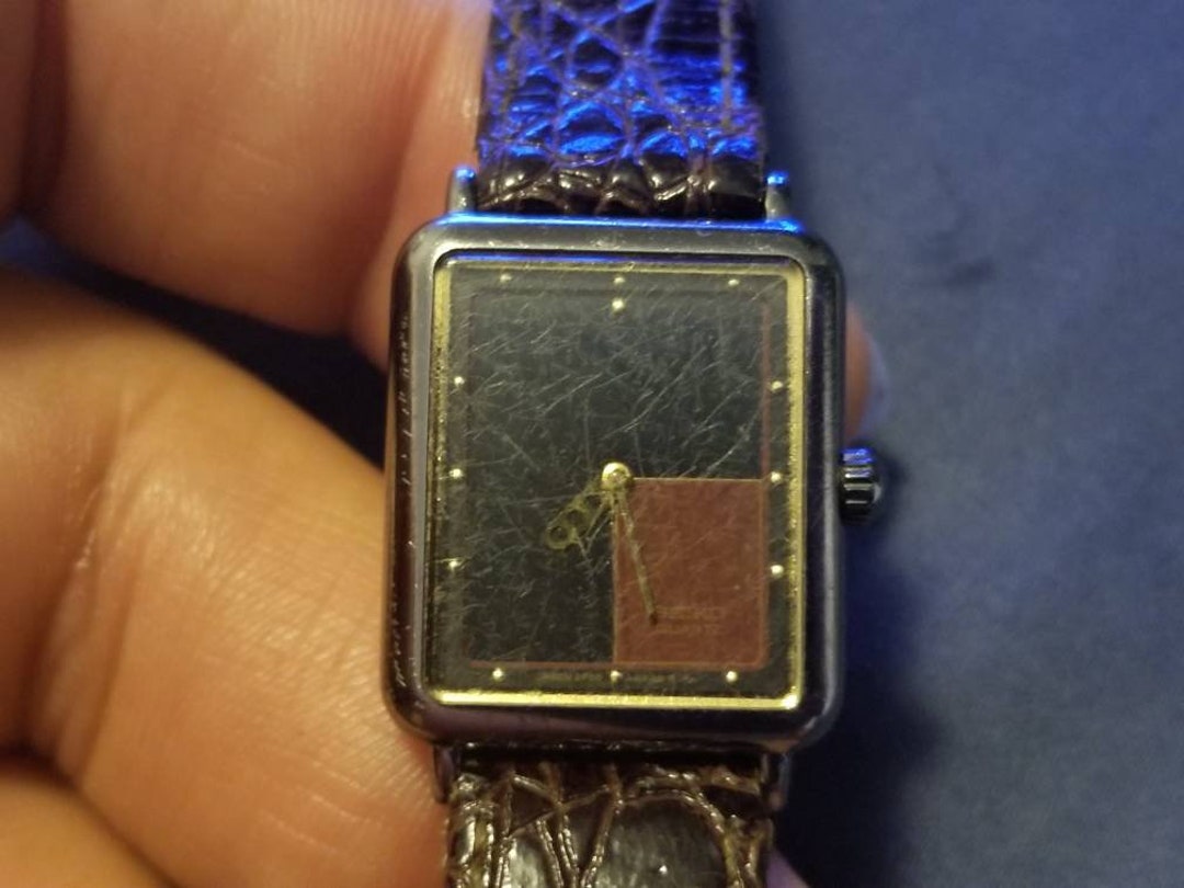 Rare Vintage Seiko #2P20-5359 Two-tone Dial Ladies Quartz Watch - Etsy