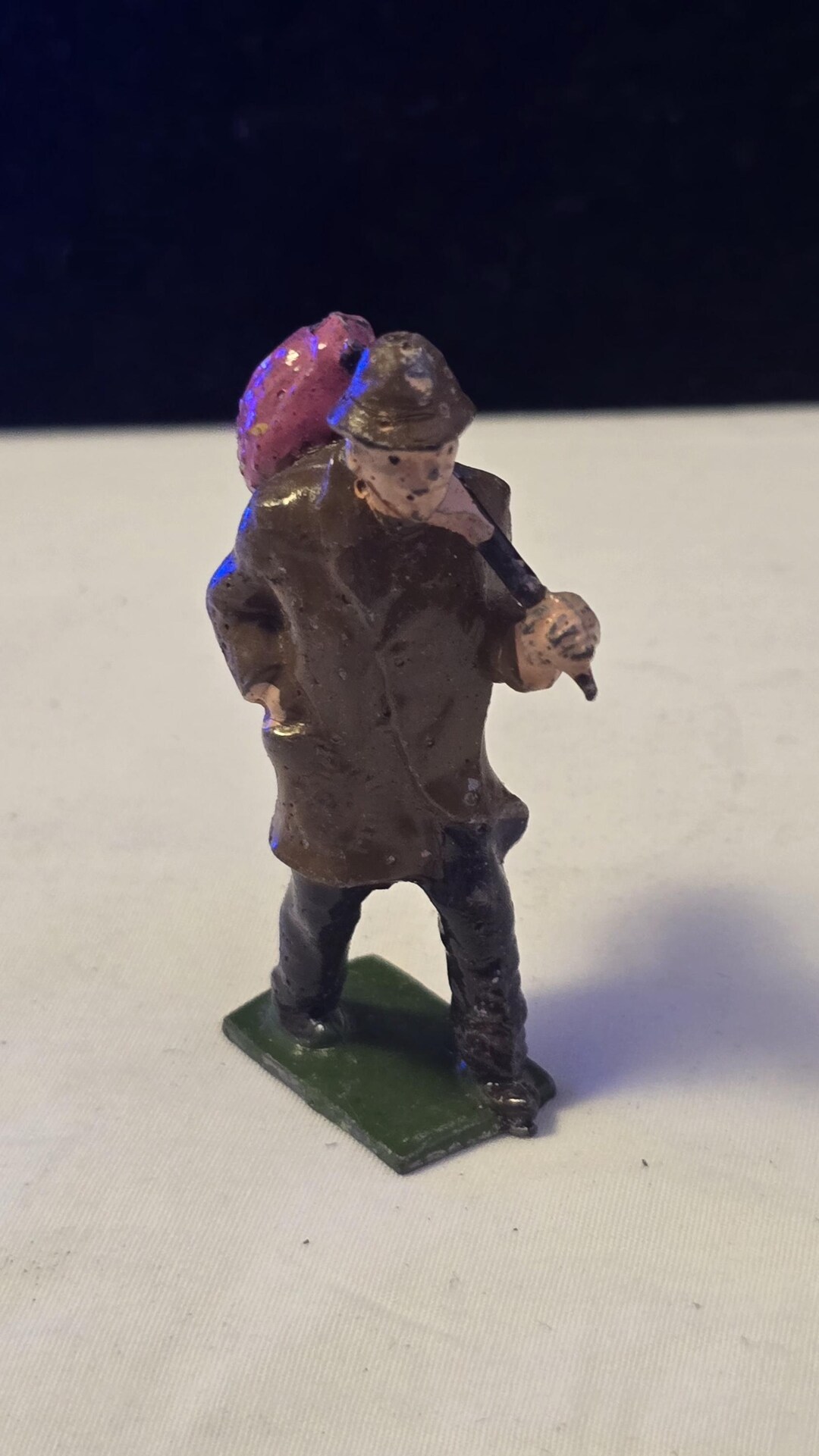 Antique Johillco Tramp or Hobo Lead Toy Figure - Etsy