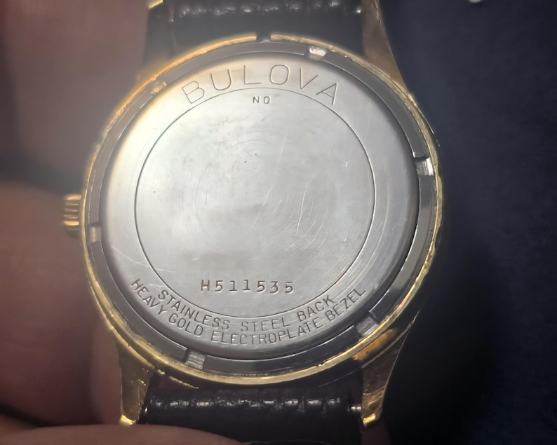 Vintage Bulova Sea King Whale Gold Electroplated 17 Jewel 11 ANACB Day ...