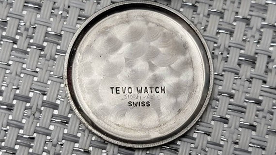 Vintage Bucherer (Tevo) Stainless Steel Military Manu… - Gem