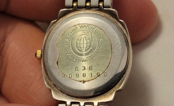 Vintage Cyma Sealord Swiss Made Blue Dial Quartz Ladi… - Gem