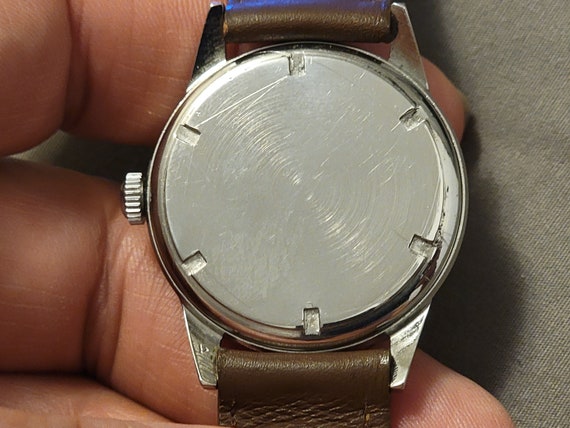 Rare Vintage Enicar Sport Stainless Steel "Enamel Dia… - Gem