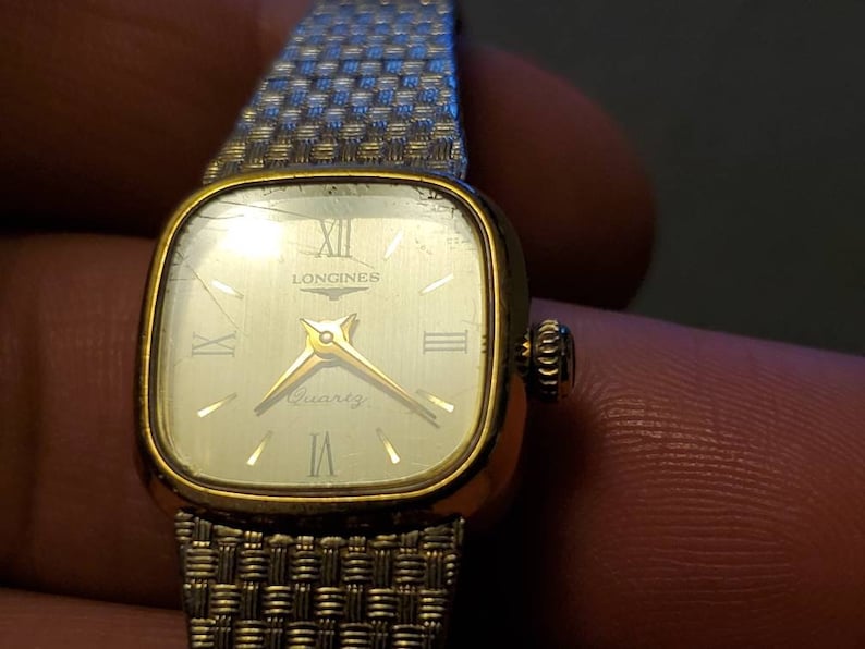 Vintage Longines Gold Plated Swiss Made Quartz Ladies Watch - Etsy